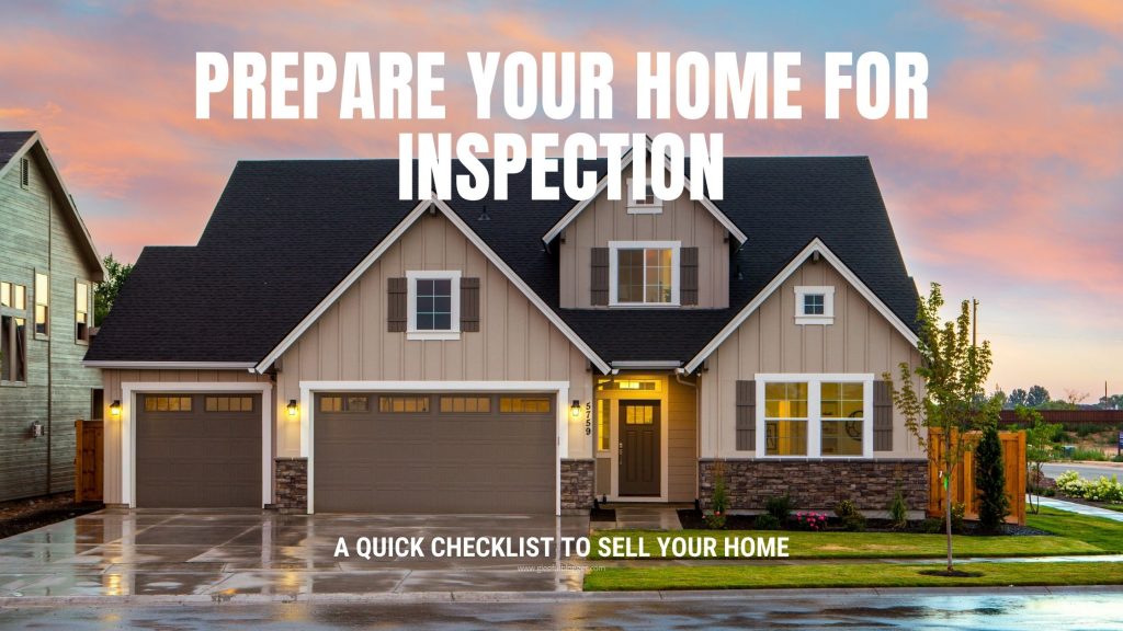 How To Prepare Your Home For Inspection - Gleefulblogger